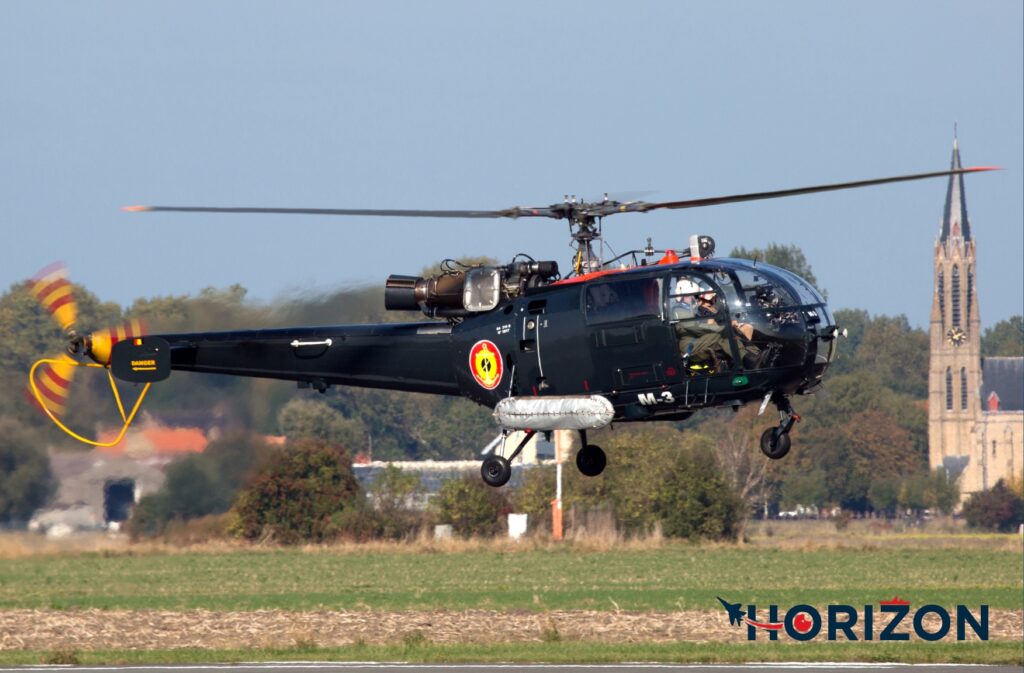 Last flight for the Belgian Alouette’s — Horizon