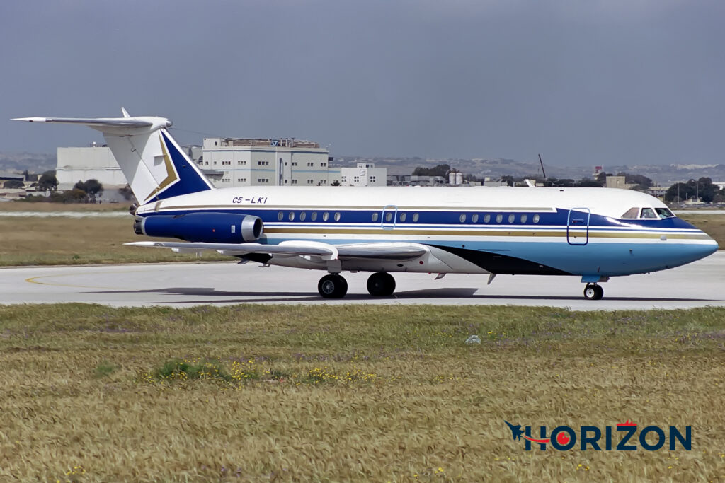 BAC One-Elevens seen in Malta during the 2000s — Horizon