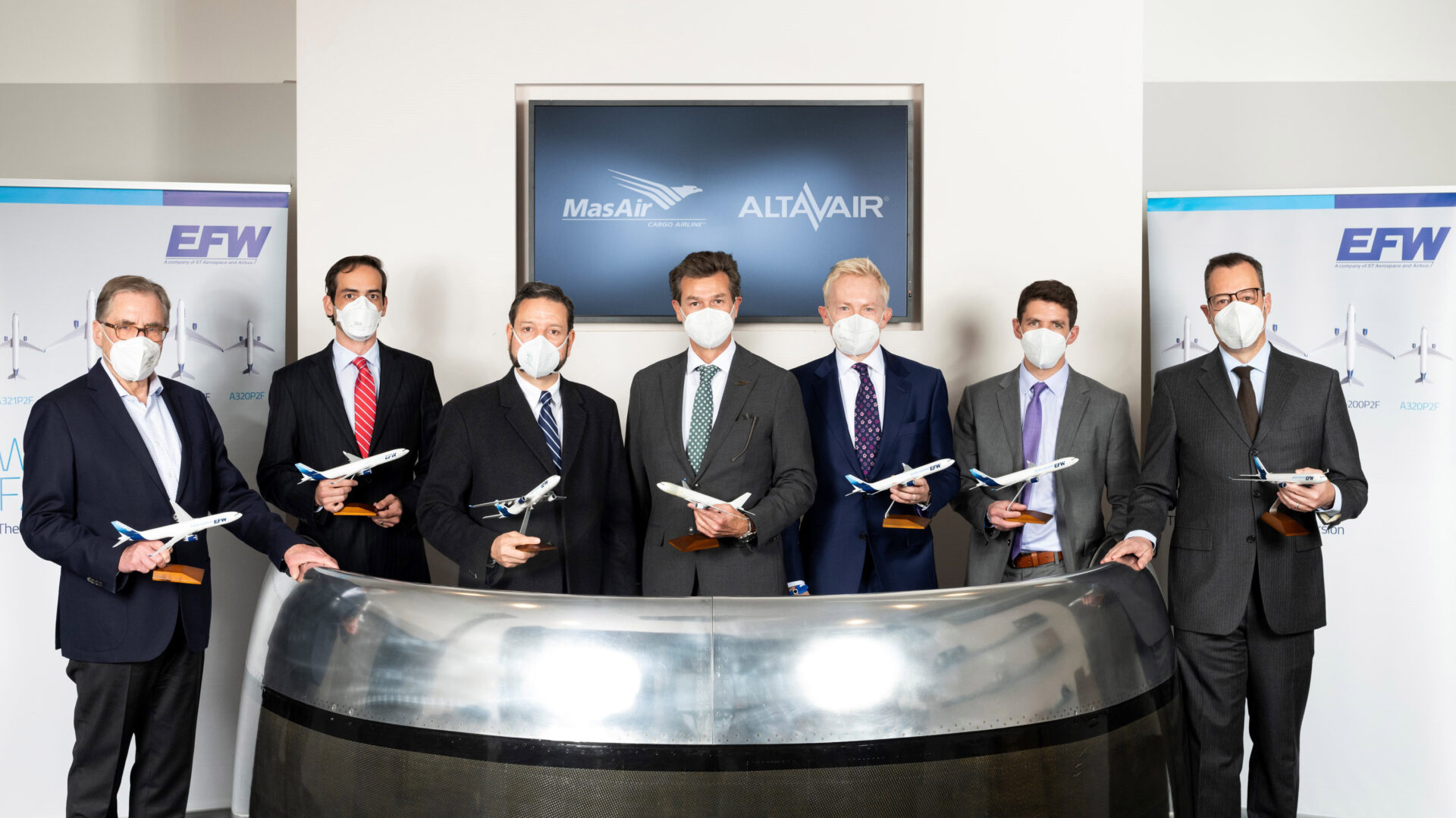 EFW re-delivers first A330P2F to Altavair for MasAir Cargo operation ...