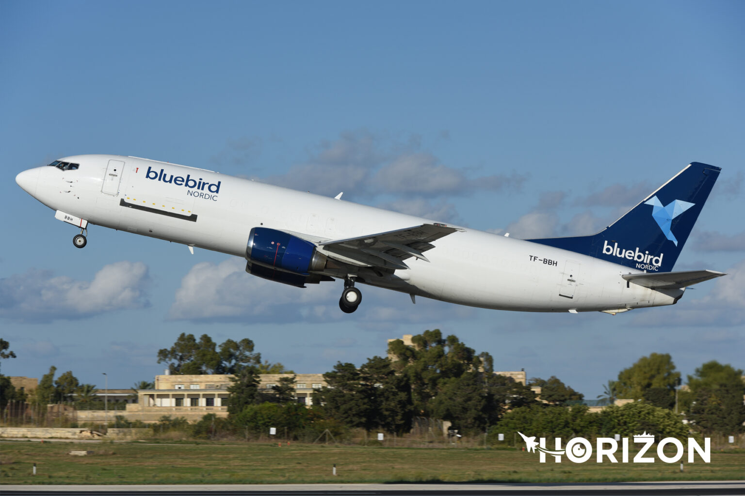 Bluebird Cargo Boeing 737-400(F) TF-BBH — Horizon