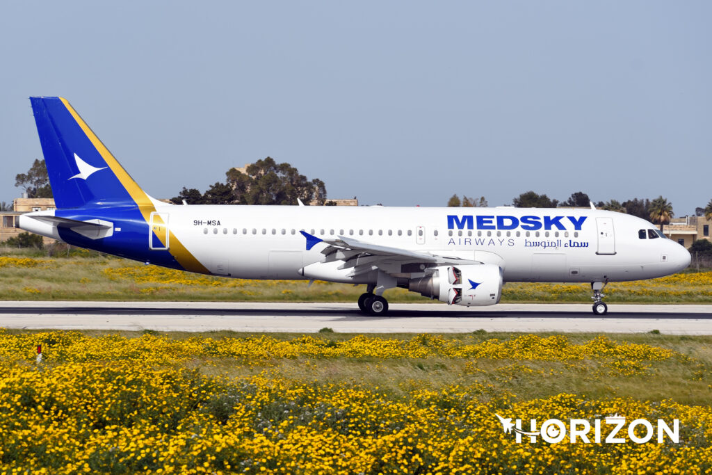 Medsky Airways Airbus A320-214 9H-MSA — Horizon