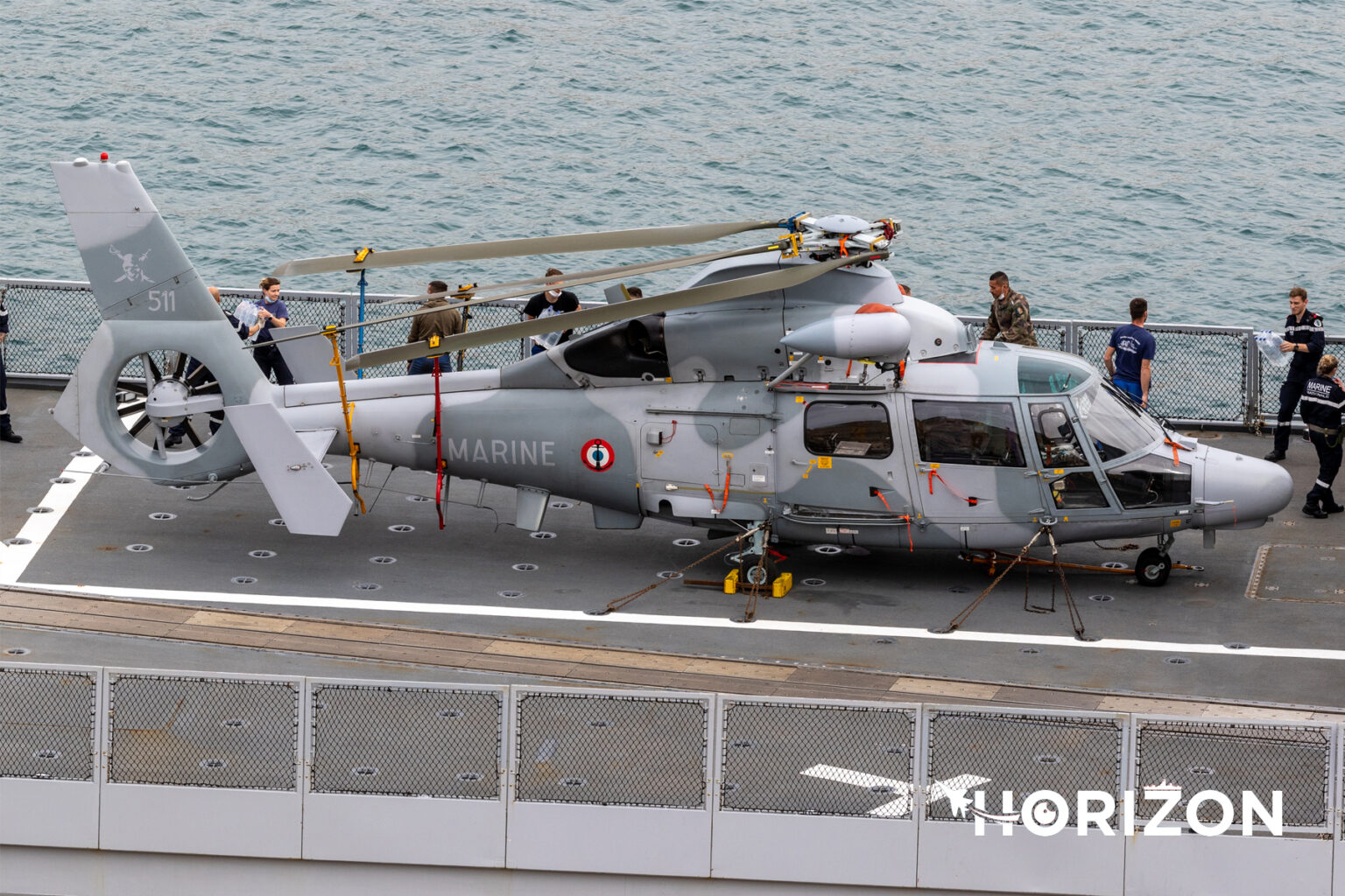 French frigate FS Aconit in Grand Harbour — Horizon