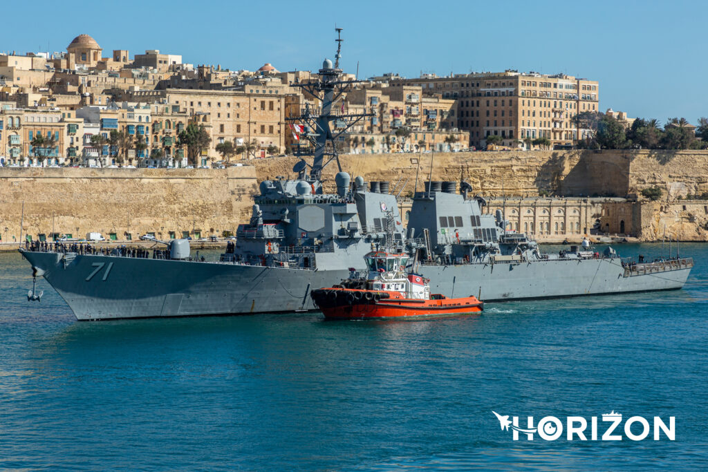 USS Ross visits Valletta — Horizon