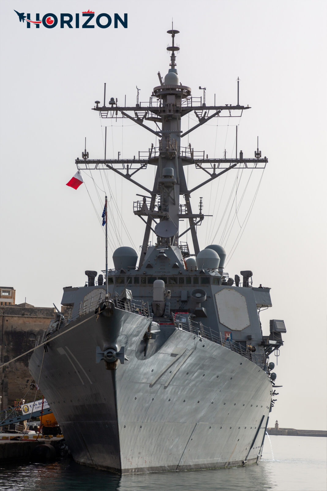 Visit on U.S. Navy Arleigh Burke-class USS Ross — Horizon