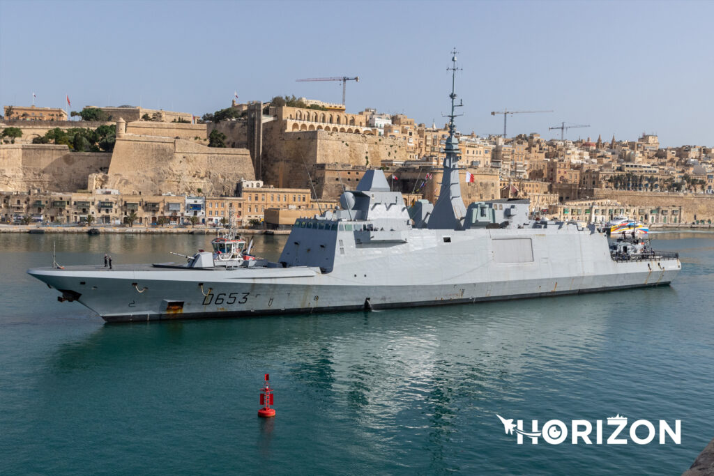 Visit on the French Navy Aquitaine-class frigate FS Languedoc — Horizon