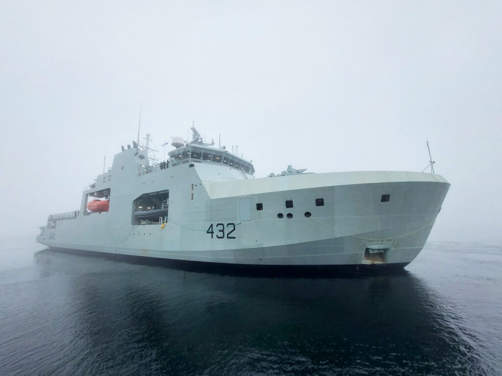 Third AOPS of the Canadian Navy begins sea trials — Horizon