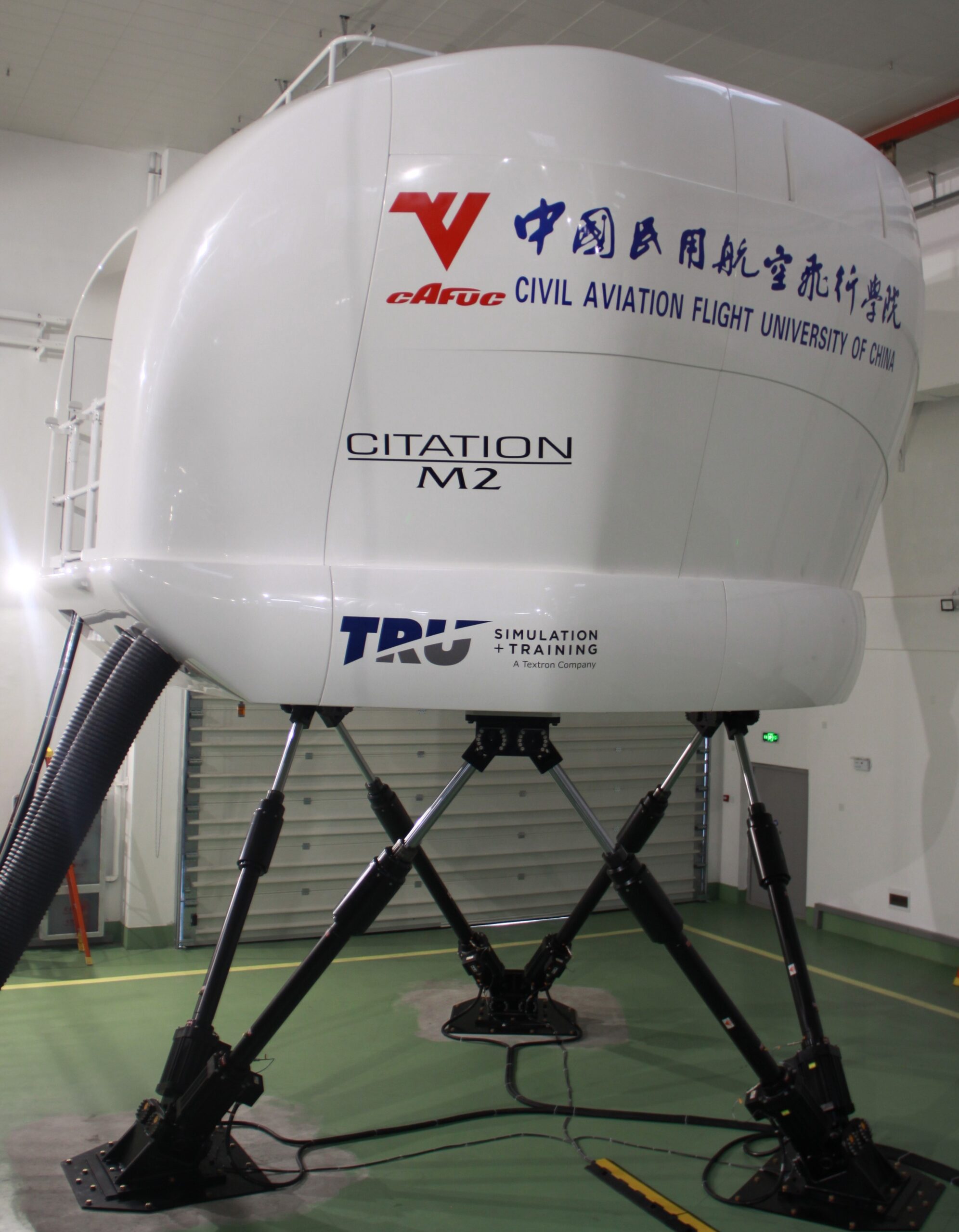TRU Simulation + Training’s Cessna Citation M2 full-flight simulator ...
