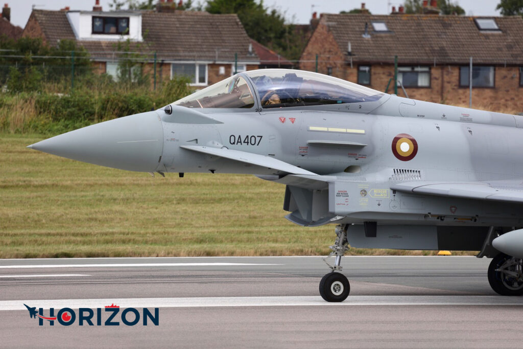 Qatari brand new Typhoons transit through Malta — Horizon