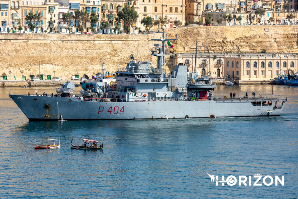 Italian Navy Nave Vega (P404) — Horizon
