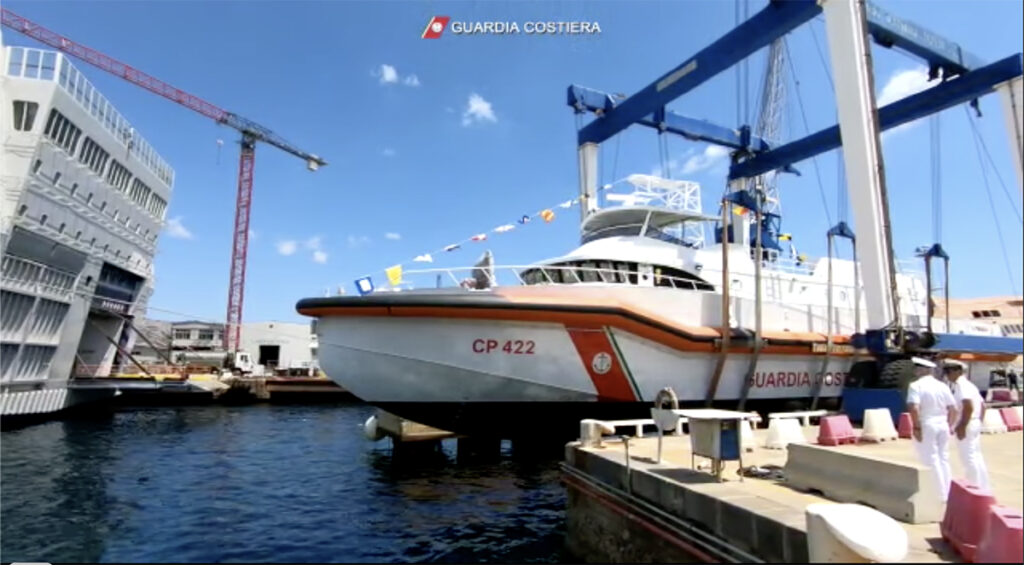 Italian Coast Guard launches the CP422 "Aurelio Visalli" — Horizon