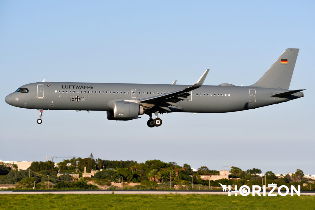 German Air Force Airbus A321-251NX 15+11 — Horizon