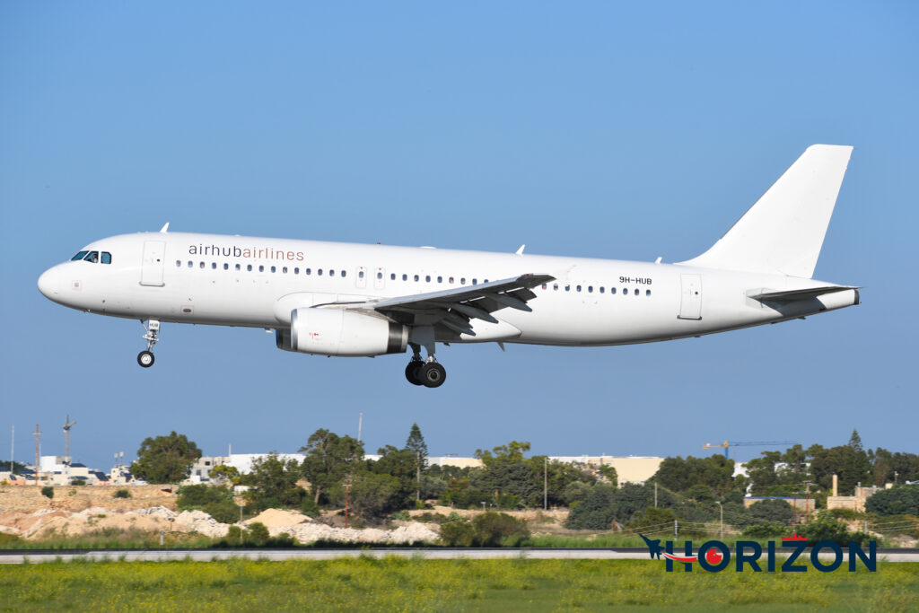 Airhub Airlines Airbus A320-232 9H-HUB — Horizon