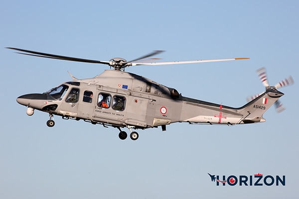 Armed Forces of Malta Leonardo AW139 AS1429 — Horizon