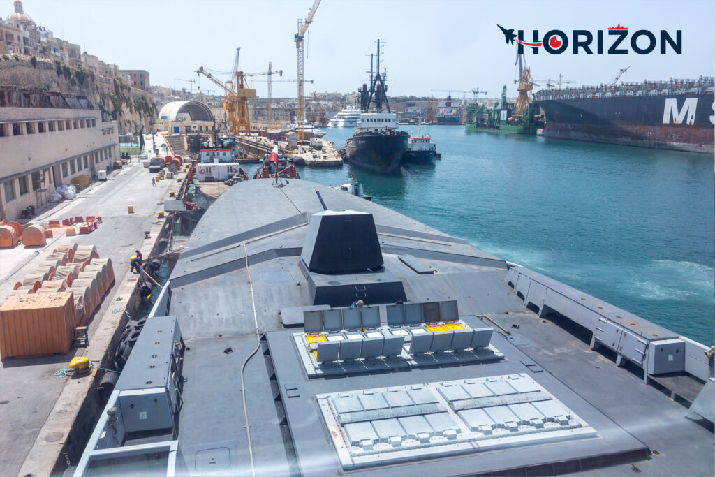 Visit on the French Navy Aquitaine-class frigate FS Languedoc — Horizon
