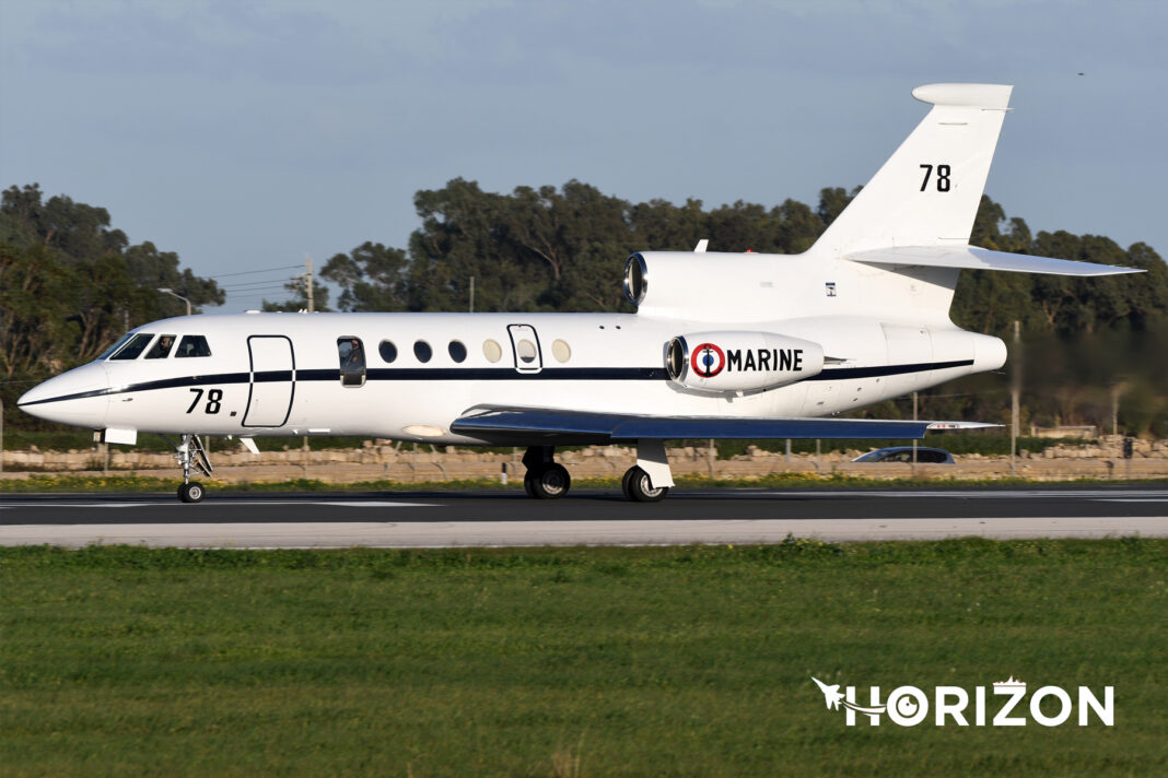 French Naval Aviation Dassault Falcon 50 078 — Horizon