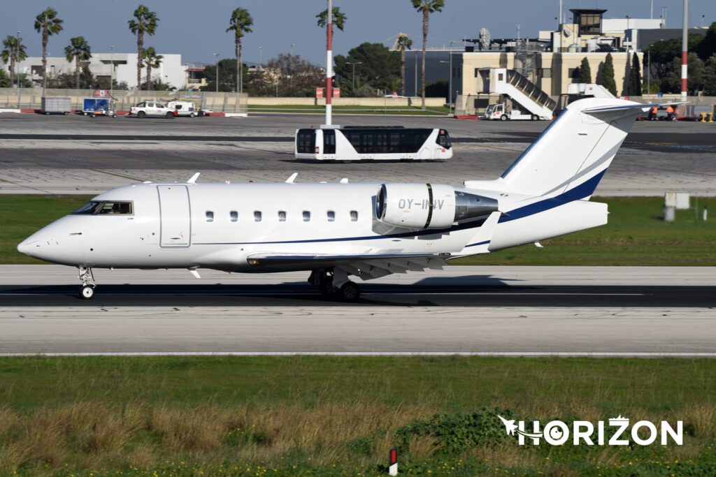 Flexflight Bombardier CL-600-2B16 OY-INV — Horizon