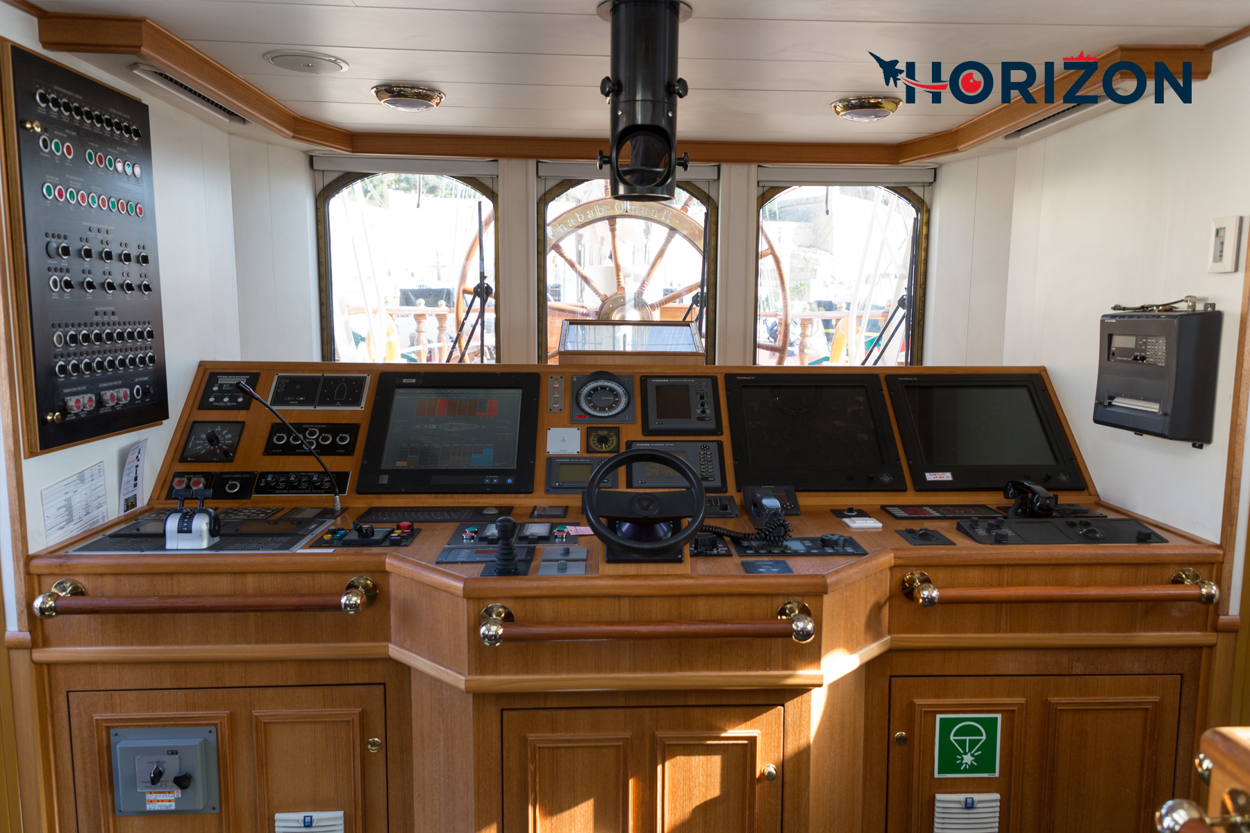 Visit on the Royal Navy of Oman tall ship Shabab Oman II — Horizon
