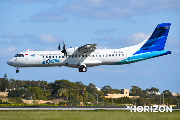 Garuda Indonesia ATR 72-600 PK-GAK — Horizon