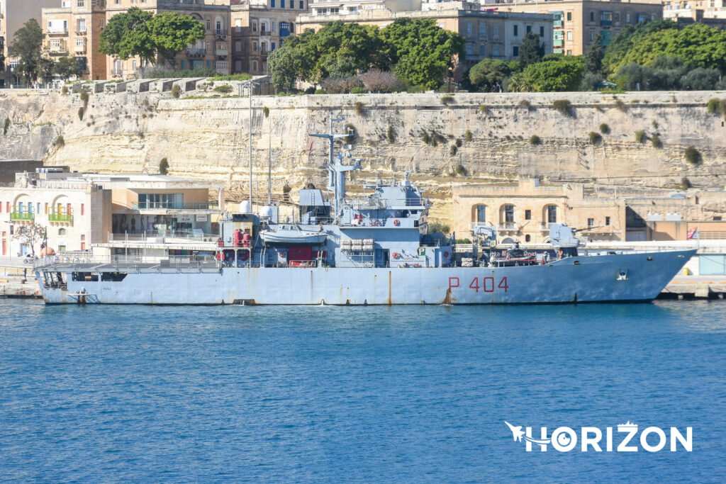 Italian Navy Nave Vega (P404) — Horizon