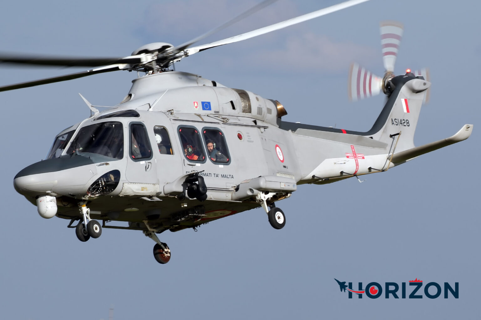 Armed Forces of Malta Leonardo AW139 AS1428 — Horizon