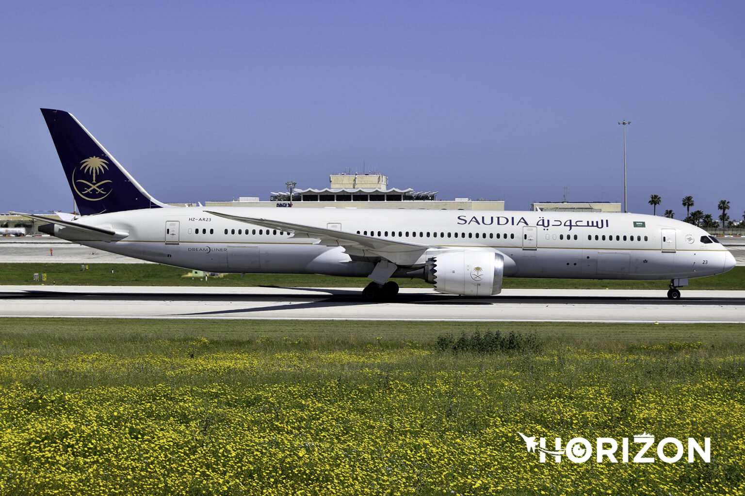 Saudia Arabian Airlines Boeing 787-9 Dreamliner HZ-AR23 — Horizon