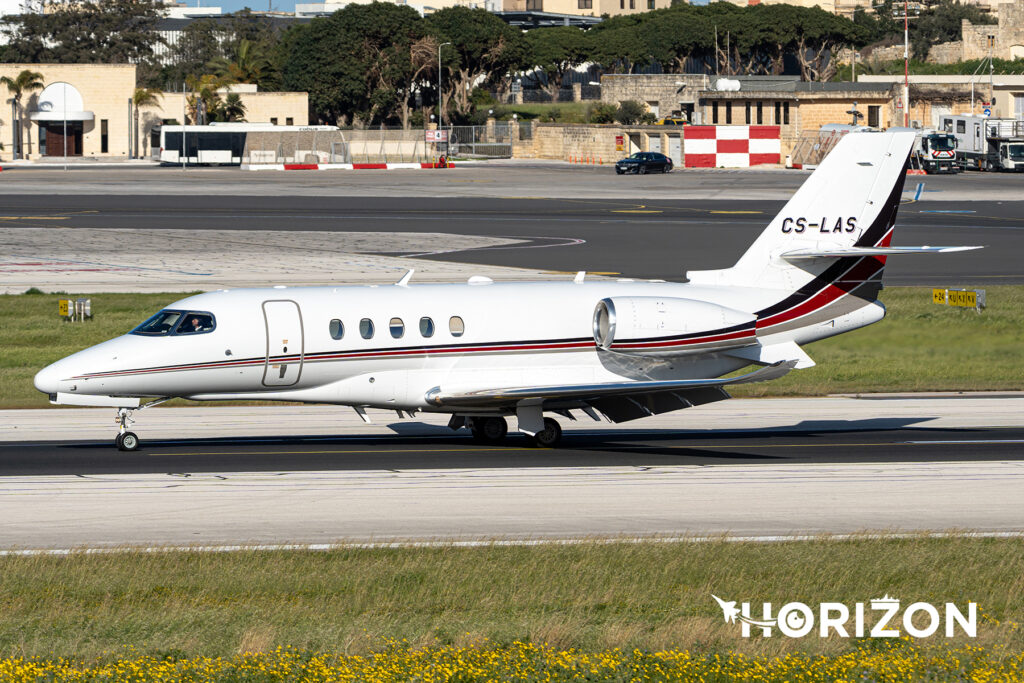NetJets Europe Cessna Citation Latitude CS-LAS — Horizon