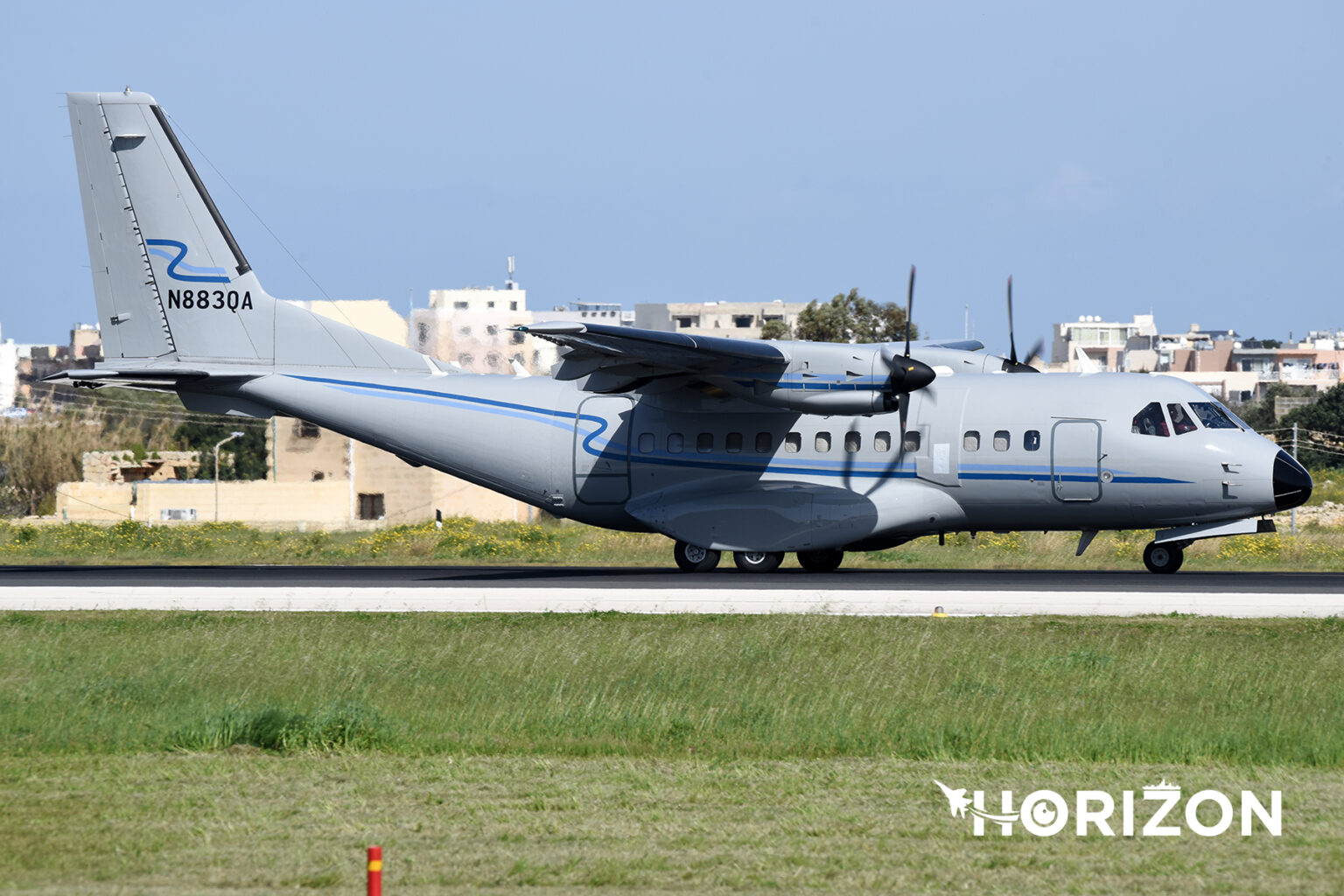 Quality Aviation CASA CN-235-300 N883QA — Horizon