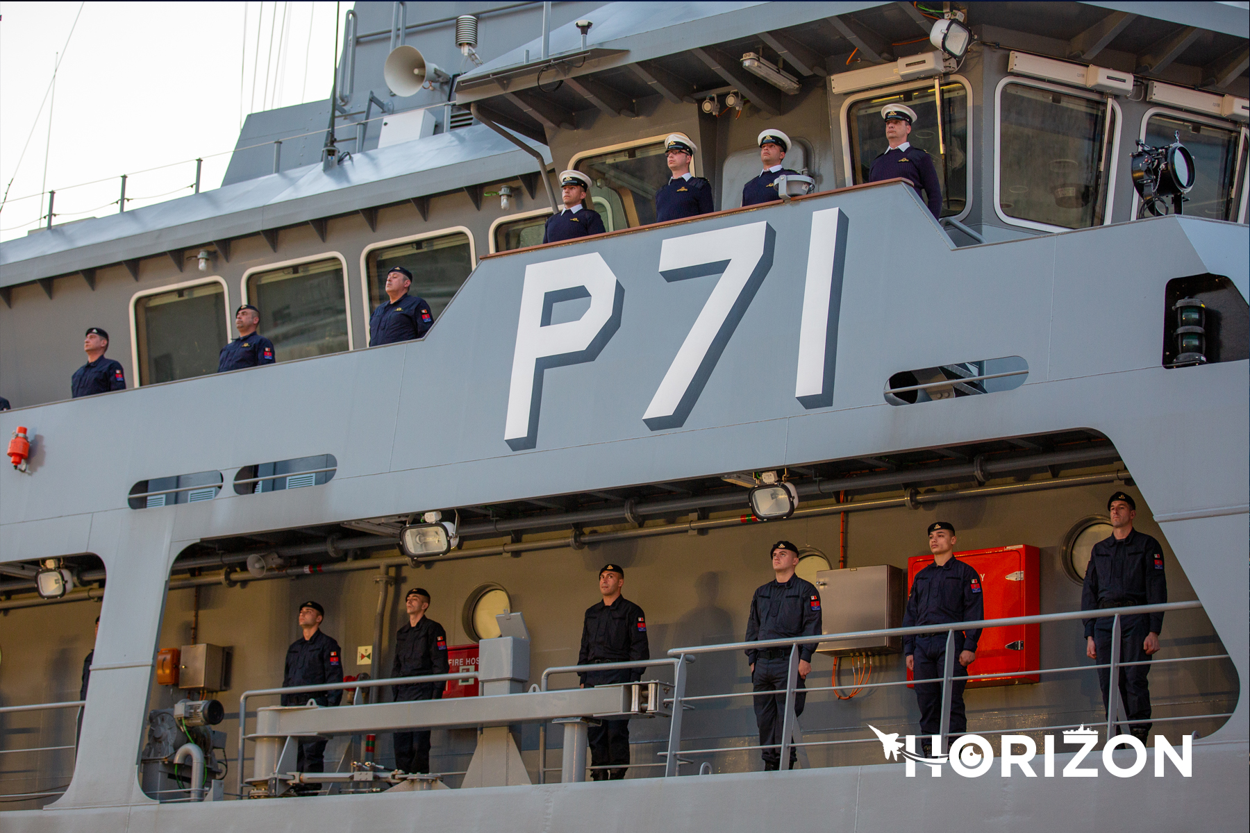 AFM commissions OPV P71 — Horizon