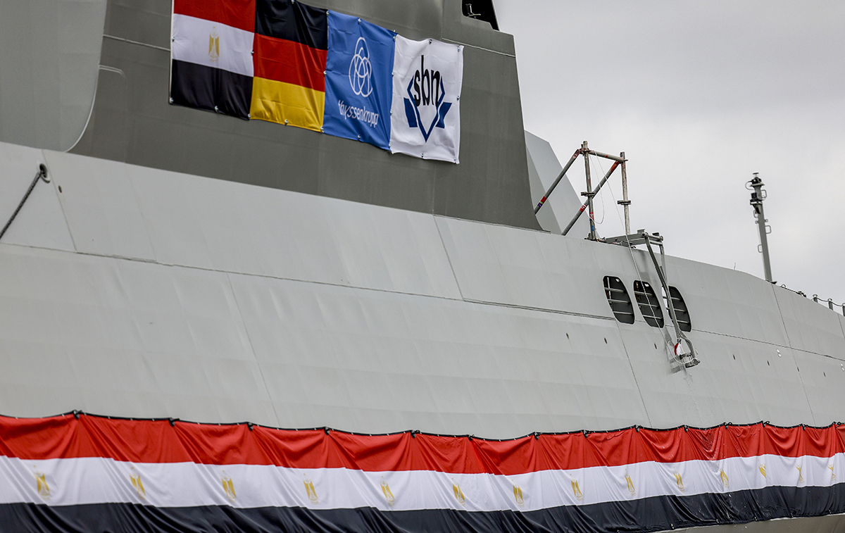 thyssenkrupp Marine Systems hands over second frigate for Egyptian Navy ...