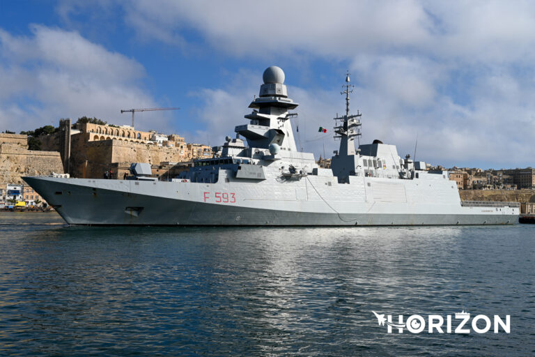 Italian Navy Nave Carabiniere (F593) — Horizon