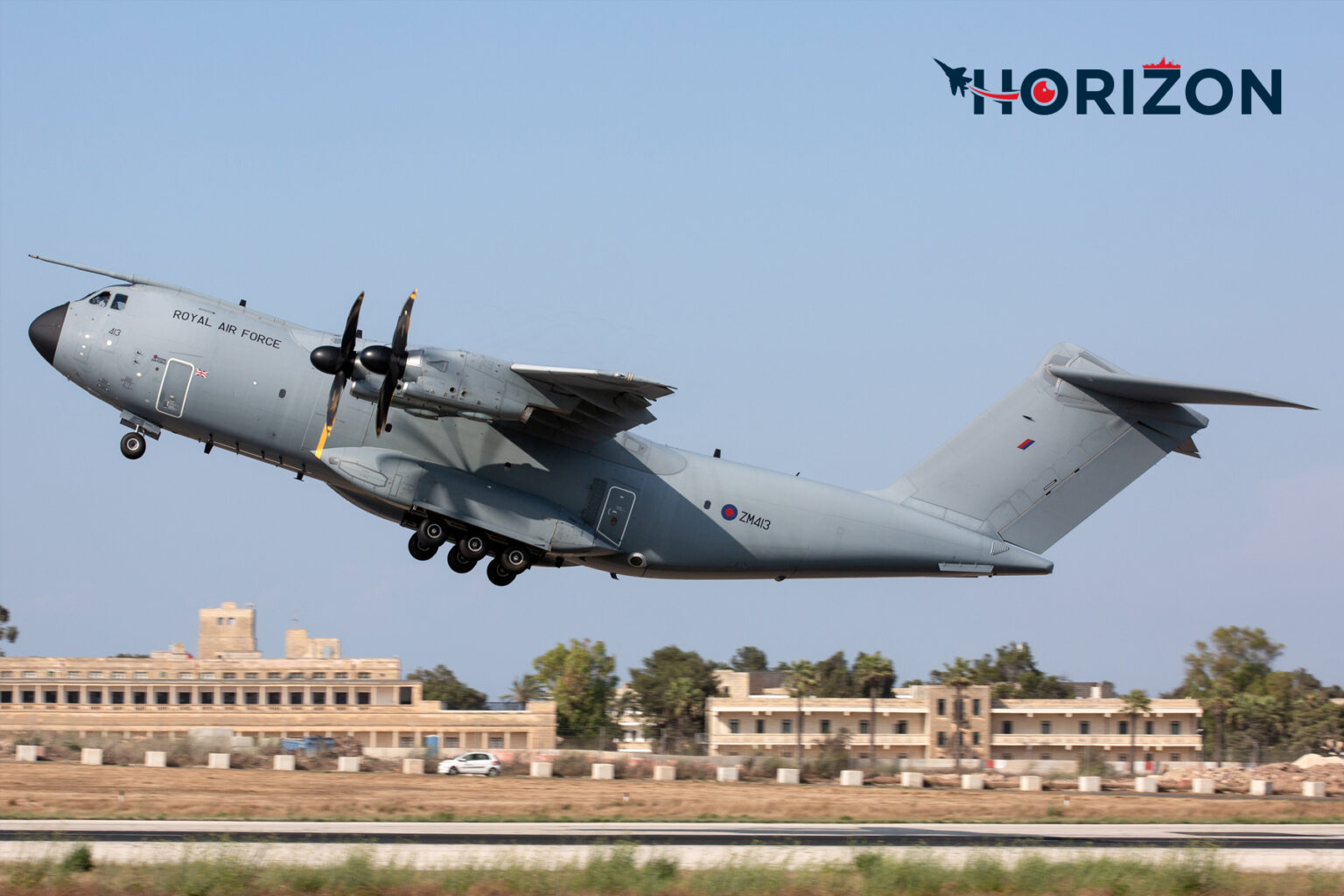 Royal Air Force Airbus Atlas C.1 ZM413 — Horizon