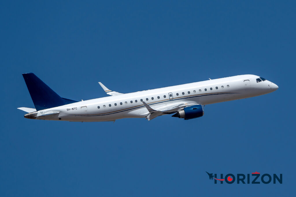 AIR X Charter Embraer Lineage 1000 (ERJ-190-100 ECJ) 9H-NYC — Horizon