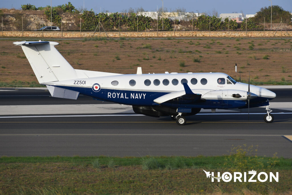 Royal Navy Beechcraft Avenger T.1 ZZ501 — Horizon