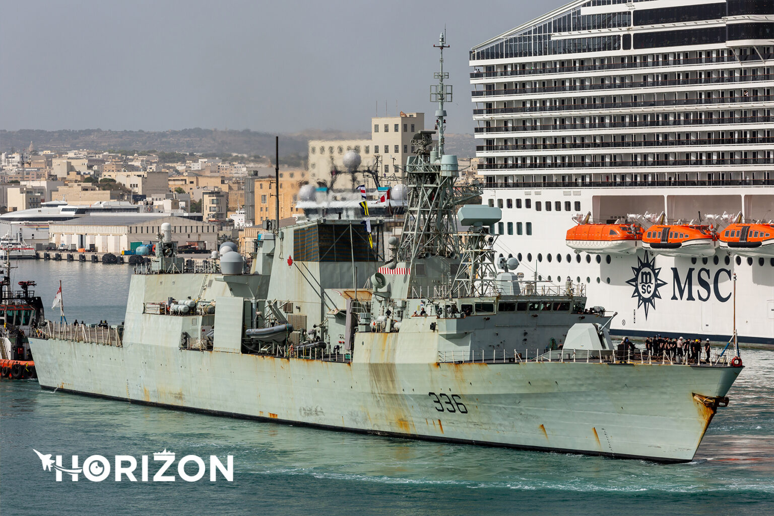 Royal Canadian Navy HMCS Montréal (FFH 336) — Horizon