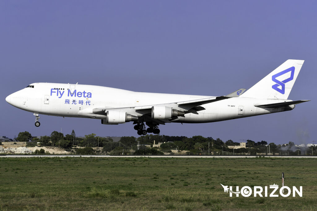 Fly Meta Boeing 747-446(BDSF) TF-WFF — Horizon