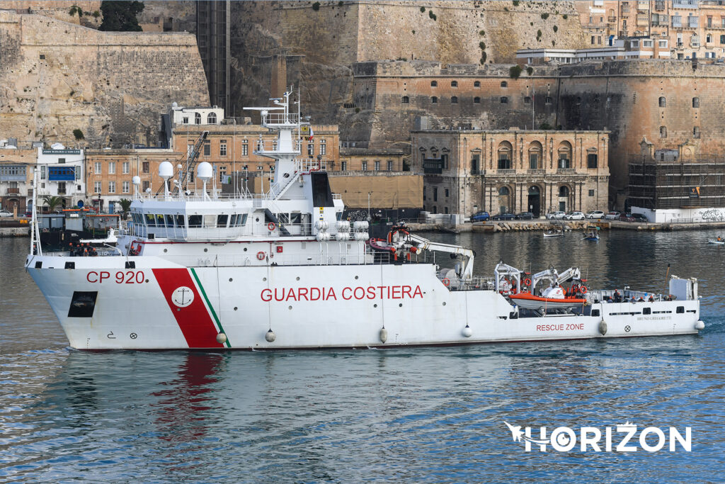 Italian Coast Guard Bruno Gregoretti (CP920) — Horizon