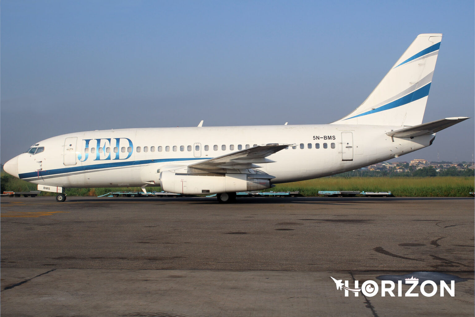 JedAir Boeing 737-2R8C(Adv) 5N-BMS — Horizon