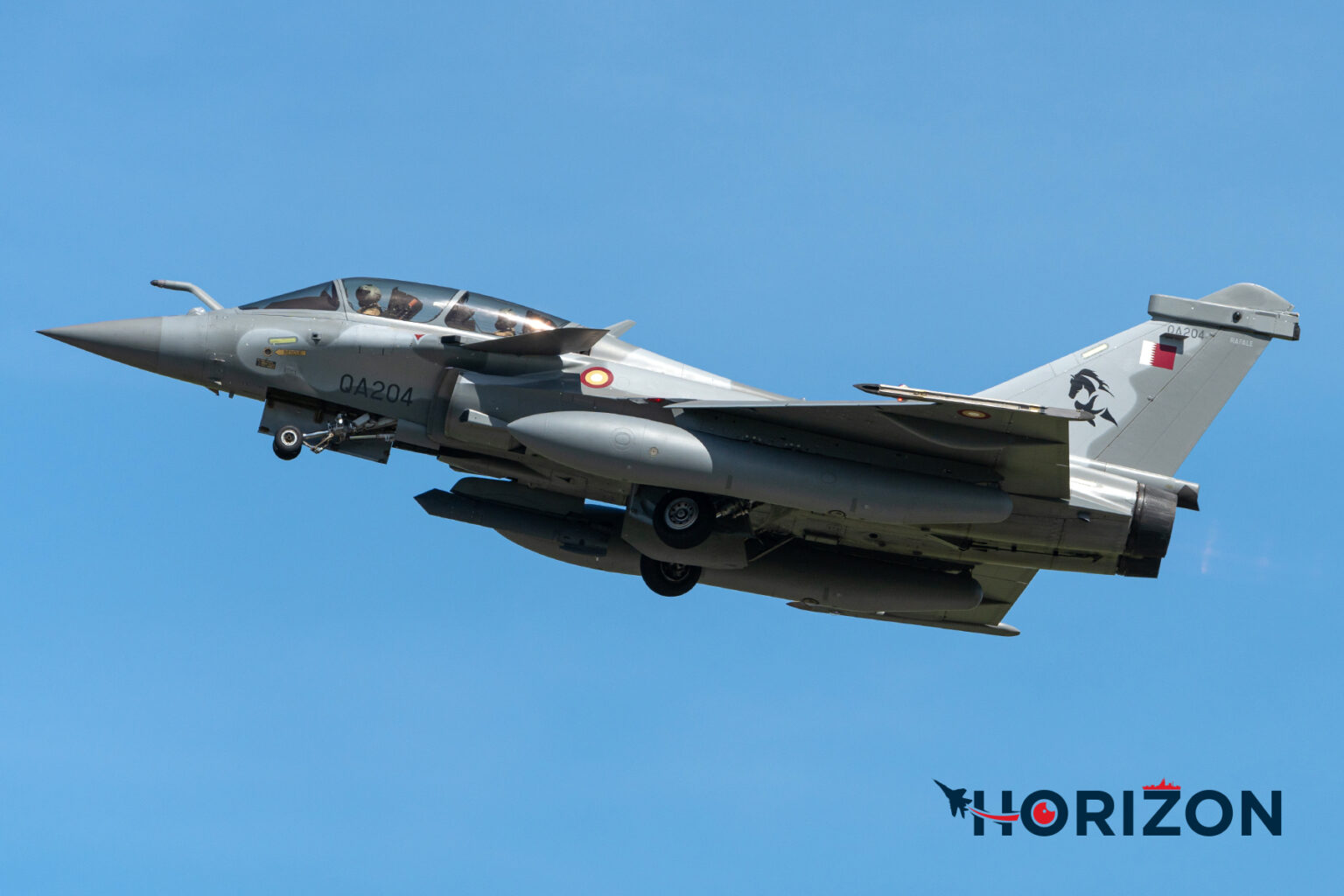 Qatar Emiri Air Force Dassault Rafale DQ QA204 — Horizon