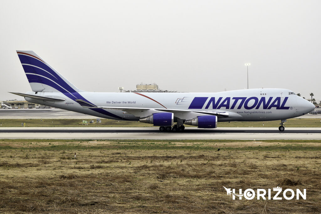 National Airlines Boeing 747-446F N537CA — Horizon