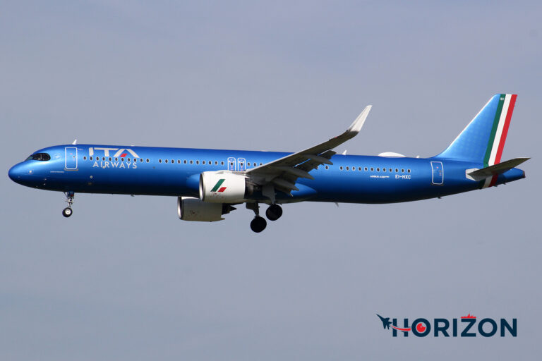 ITA Airways Airbus A321-271NX EI-HXC — Horizon