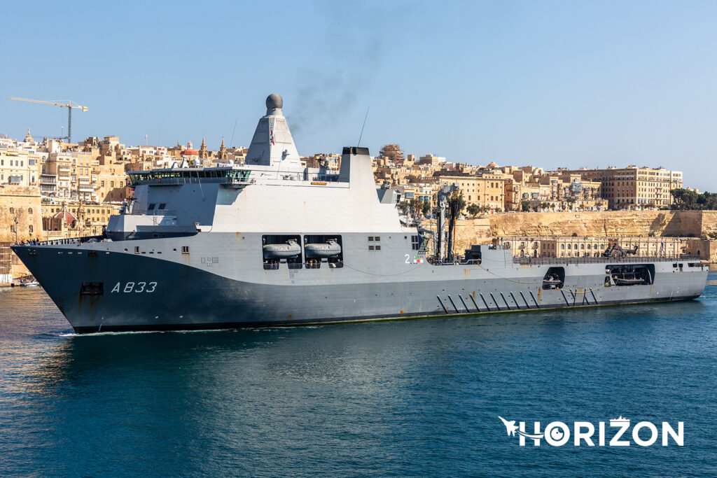 Royal Netherlands Navy HNLMS Karel Doorman (A833) — Horizon
