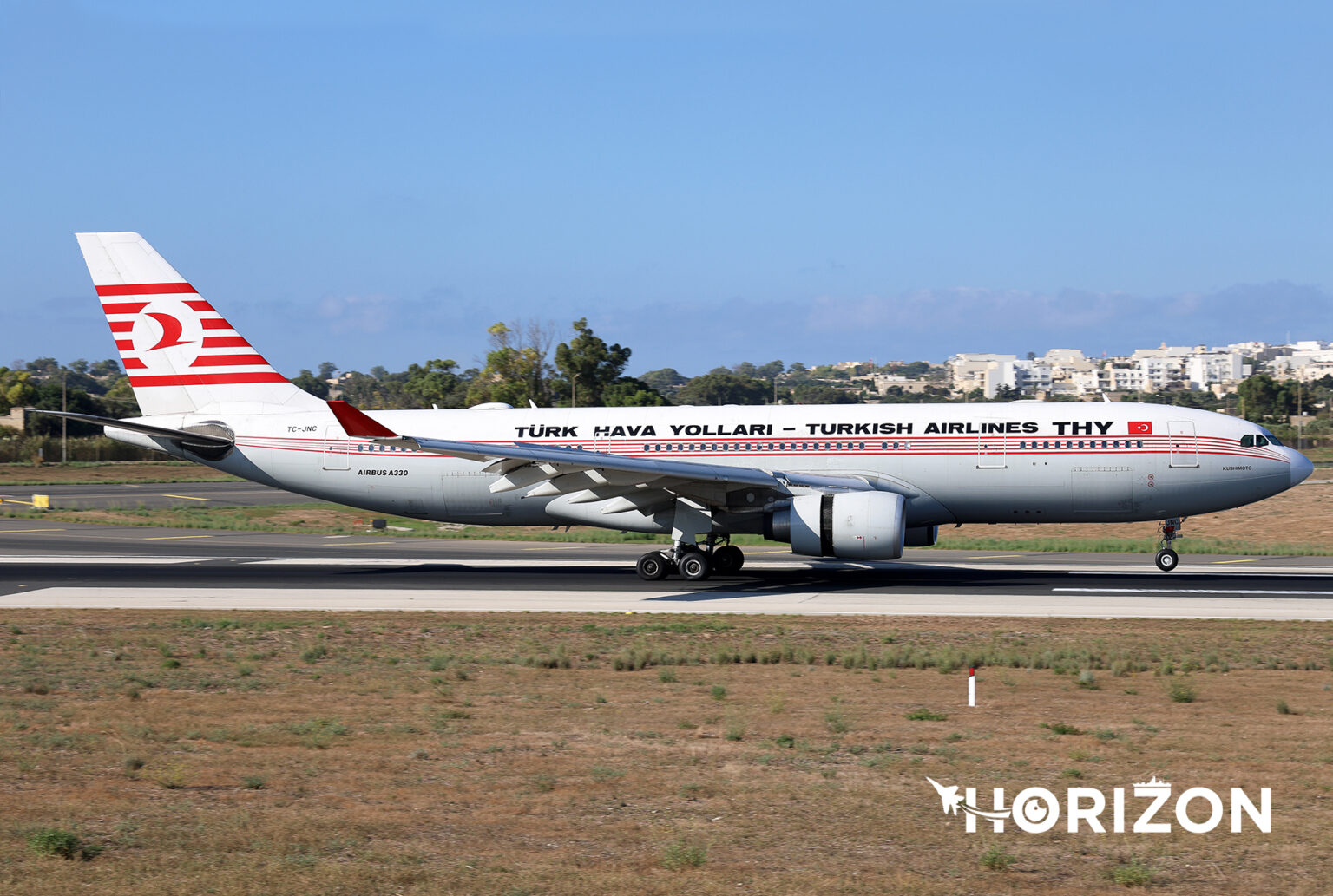 Turkish Airlines Airbus A330-203 TC-JNC — Horizon