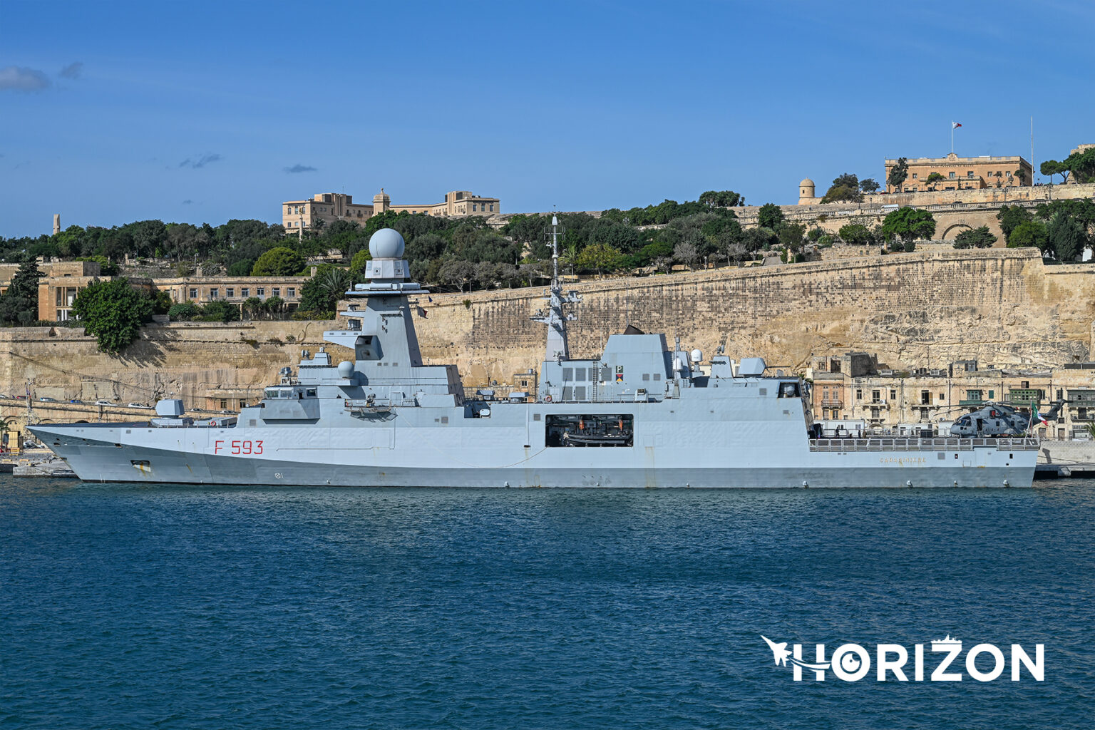 Italian Navy Nave Carabiniere (F593) — Horizon